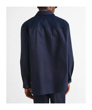 Gucci Twill Long-sleeve Shirt