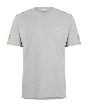 Burberry Solid Color T-shirt - Gray
