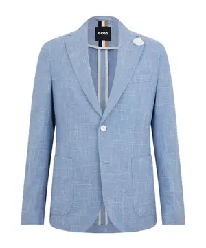 Hugo Boss Hbb C Hanry Suit Jacket - Blue