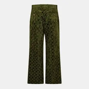 Gucci Straight Fit Printed Trousers
