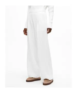 Varley Wide Leg Pleated Trousers