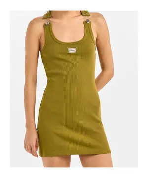 JEAN PAUL GAULTIER Ribbed Knit Mini Dress
