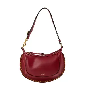 Isabel Marant Étoile Oskan Moon Zipper Shoulder Bag - Red