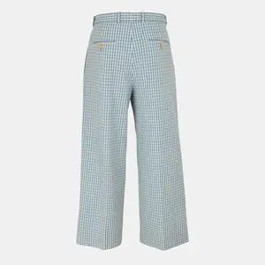 Gucci Plaid Straight-leg Trousers