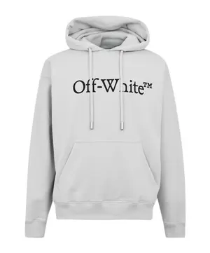 Off-White Pullover Hoodie - White
