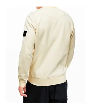 Stone Island Logo Crew Neck Sweatshirt