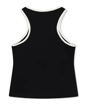 Balmain Logo Crew Neck Tank Top