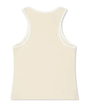 Balmain Logo Crew Neck Tank Top