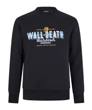 Barbour Long-sleeved Sweatshirt - Black