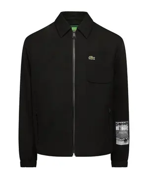 Lacoste Patchwork Track Jacket - Black