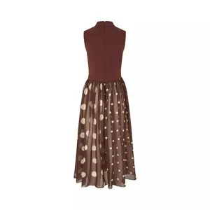 Stine Goya Draped Long Maxi Dress