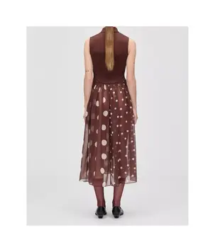 Stine Goya Draped Long Maxi Dress