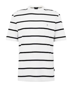 Hugo Boss Logo Crew-neck T-shirt - White