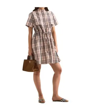 Burberry Check Shirt Dress