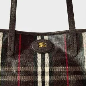 Burberry Stylish Plaid Handbag