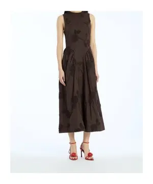 ROTATE BY BIRGER CHRISTENSEN Lori Floral A-line Dress