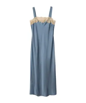 Rixo Rosamarie Dress Ld61 - Blue