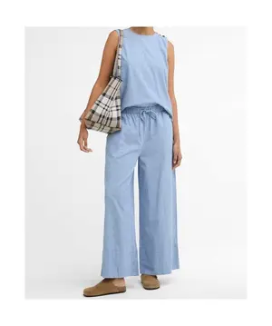 Barbour Wide-leg Casual Pants