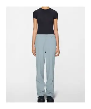Rains Waterproof Casual Pants With Zippered Details - Gray