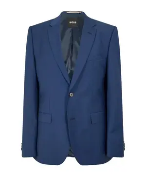 Hugo Boss H-jasper Luxury Suit Jacket - Blue