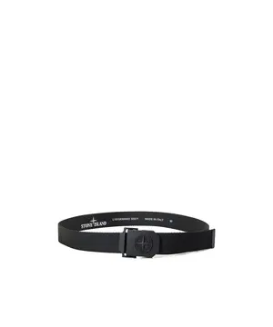 Stone Island Compass Belt - Black