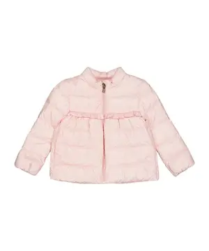 Moncler Quilted Ruffle Down Jacket