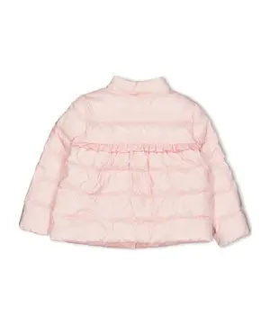 Moncler Quilted Ruffle Down Jacket