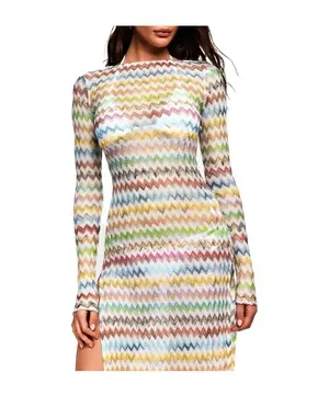 Missoni Long Sleeve Maxi Dress
