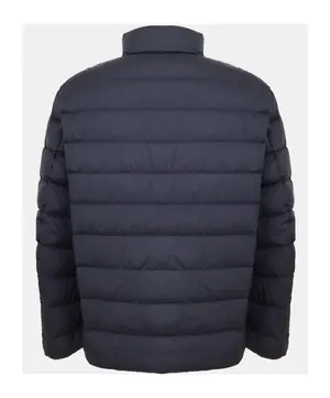 Polo Ralph Lauren Quilted Down Jacket With Logo Detail - Black