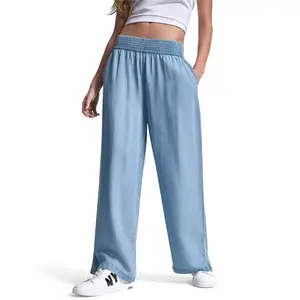 Dkny Wide-leg Jeans - Blue