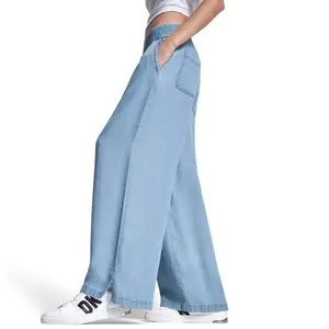 Dkny Wide-leg Jeans