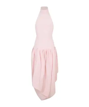 Magda Butrym Sleeveless High-neck Maxi Dress - Pink