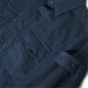 Stone Island Logo-stamped Casual Jacket