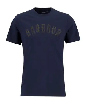 Barbour Logo Short-sleeved T-shirt - Black