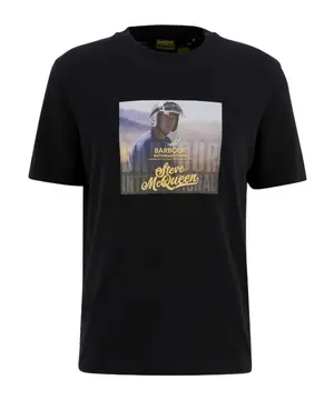 Barbour Walde Graphic T-shirt - Black