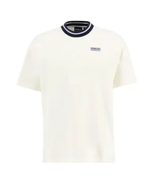 Barbour Logo Short-sleeved T-shirt - White