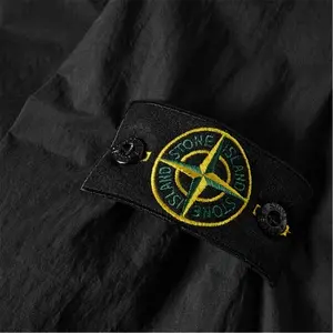 Stone Island Logo Patch Zip-up Casual Jacket