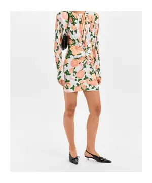 Stella McCartney Printed Crepe Mini Dress - Multicolor