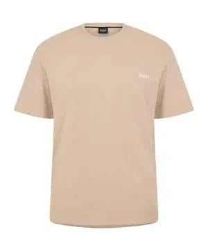 Hugo Boss Logo Crew-neck T-shirt - Nude