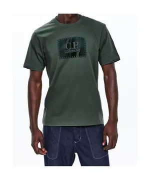 C.P. COMPANY Logo Crew Neck T-shirt