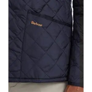 Barbour Quilted Long-sleeved Cotton Coat