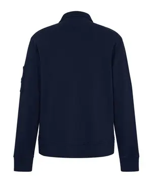 C.P. COMPANY Quarter Zip Fleece Sweatshirt
