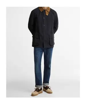 Barbour Icons Ashby Long-sleeved Casual Jacket - Black