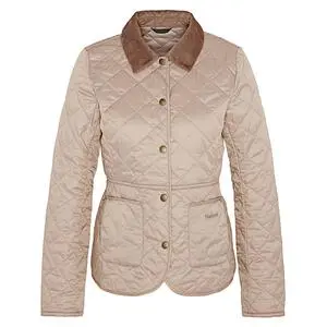 Barbour Quilted Jacket With Corduroy Collar - No