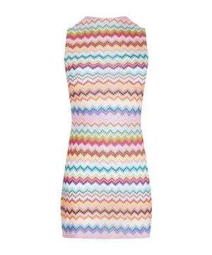 Missoni Zigzag Knit Mini Dress - Multicolor
