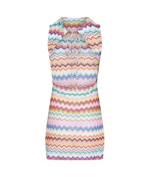 Missoni Zigzag Knit Mini Dress