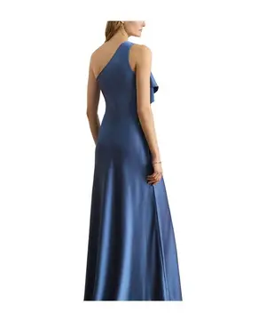 Ralph Lauren One-shoulder Maxi Gown