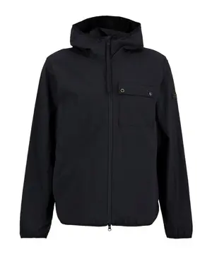 Barbour Zipper Casual Jacket - Black