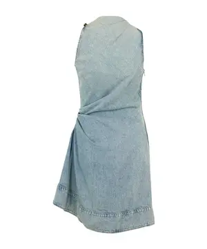 Alexander McQueen Denim Mini Dress
