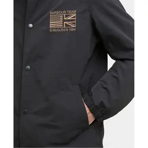 Barbour Long-sleeved Snap-button Casual Jacket